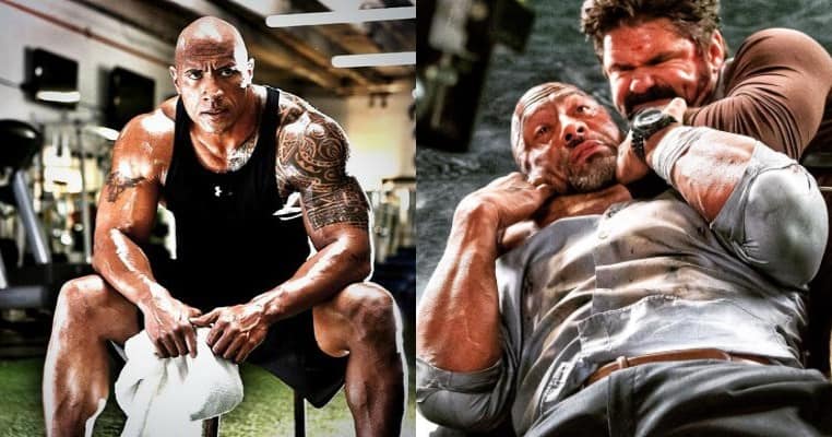 Dwayne 'The Rock' Johnson Choked Out Cold By Former UFC Fighter