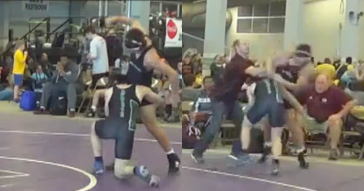 WATCH: High School Wrestling Match Turns Into MMA Brawl